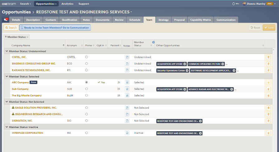 Is Organizing Your GovCon Proposal Team a Monumental Task? OneTeam Can ...